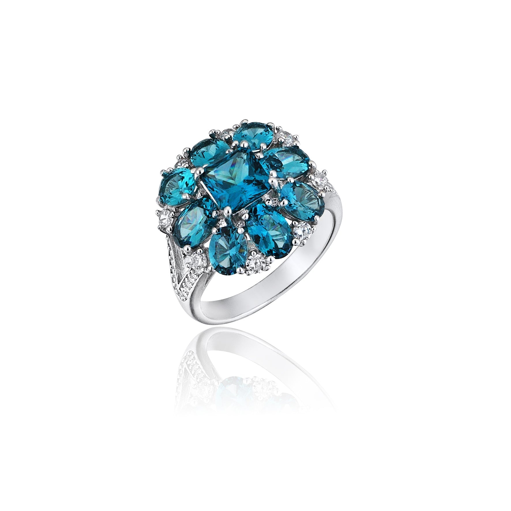 4 Karat Diamond Hybrid Gold Ring – Tophills