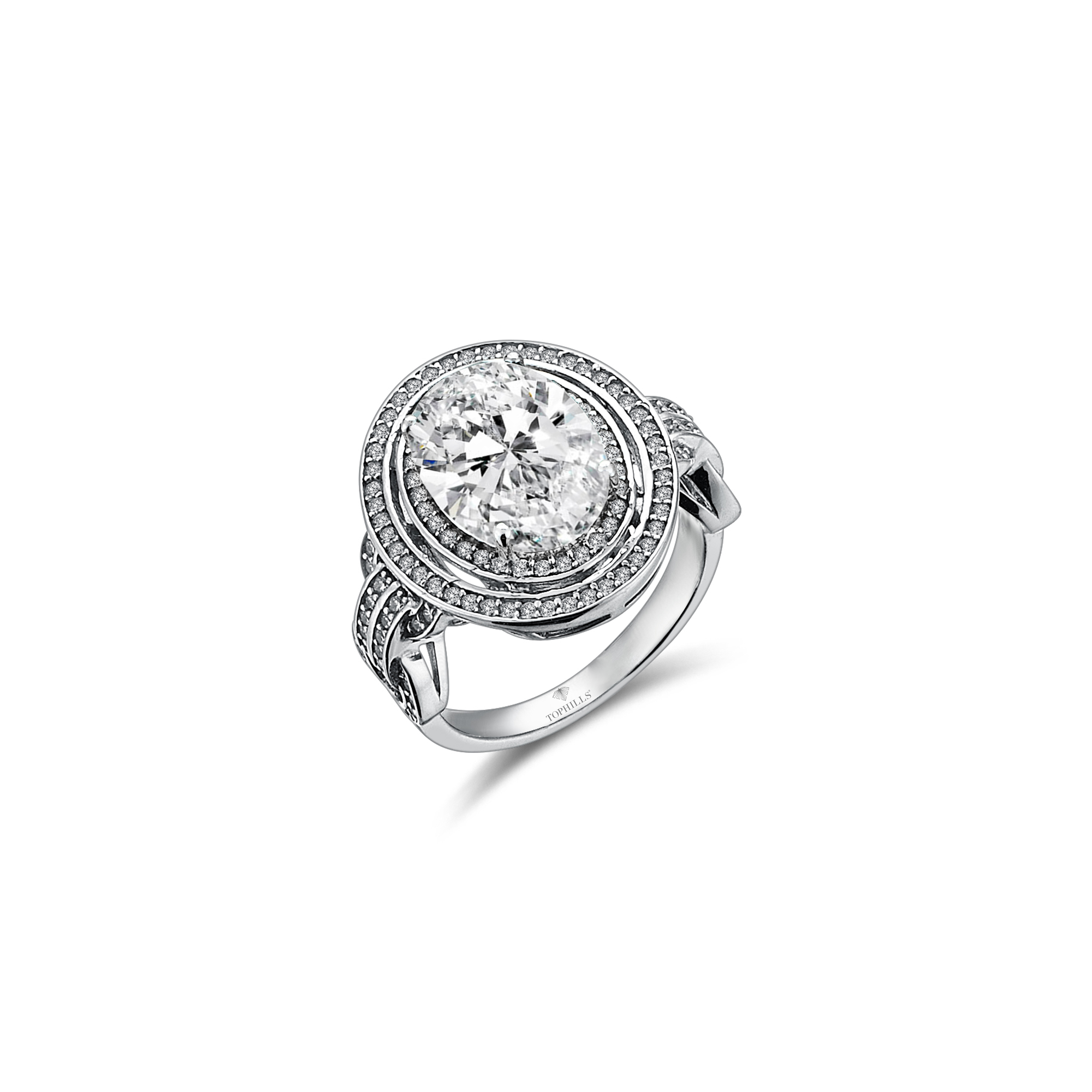 5 Karat Diamond Hybrid Gold Ring – Tophills